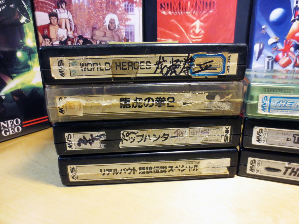 Neo Geo MVS Label Restoration for 11 New Games | Retro Megabit