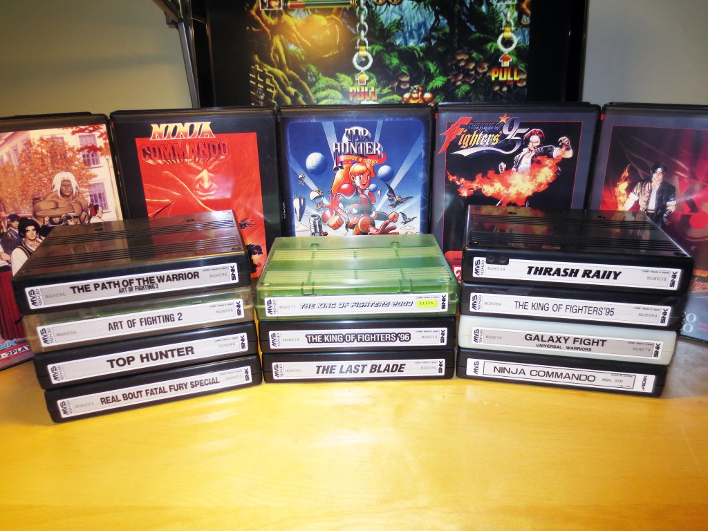 Neo Geo MVS Label Restoration for 11 New Games | Retro Megabit
