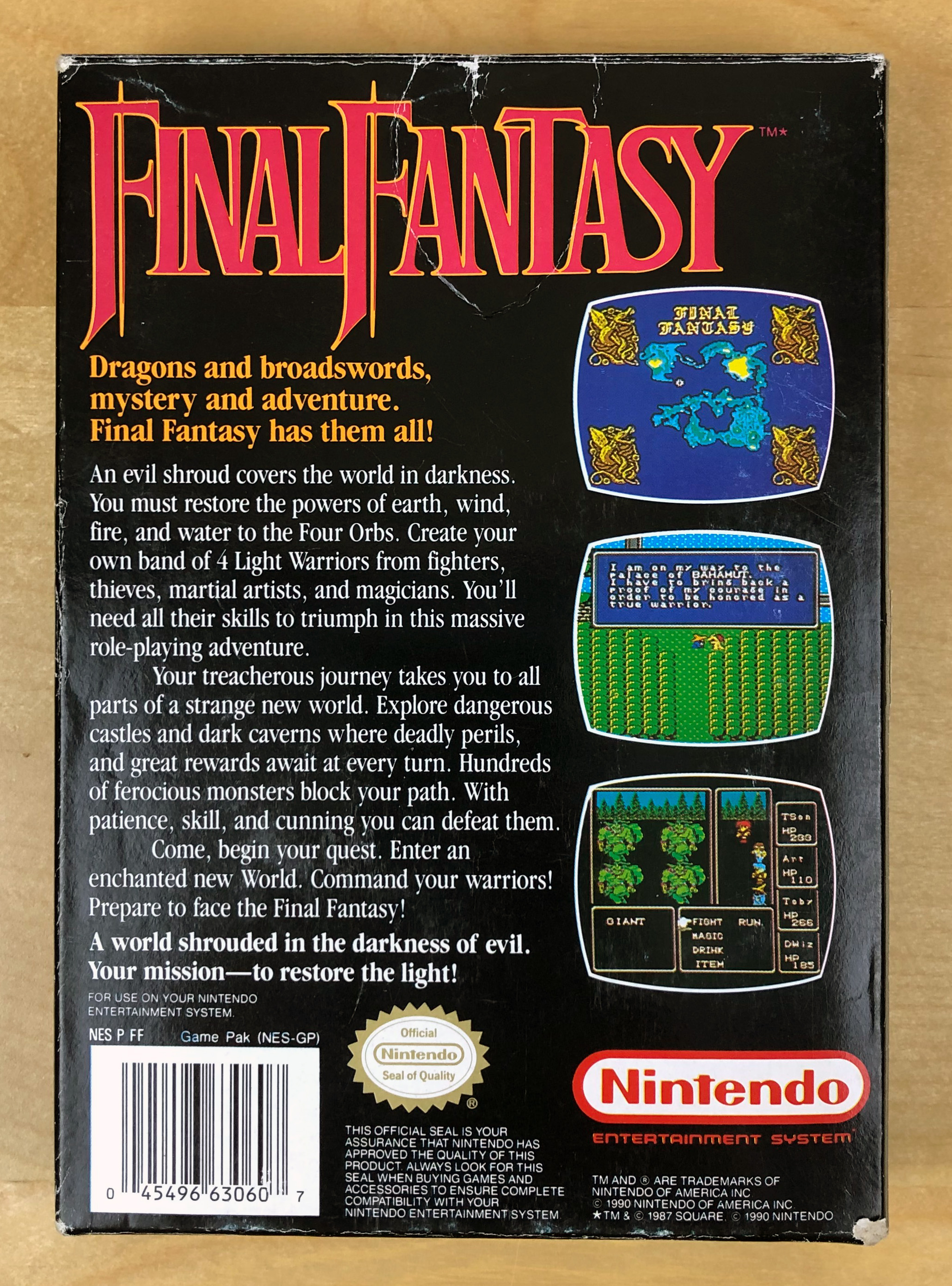 NES Final Fantasy CIB 03 | Retro Megabit